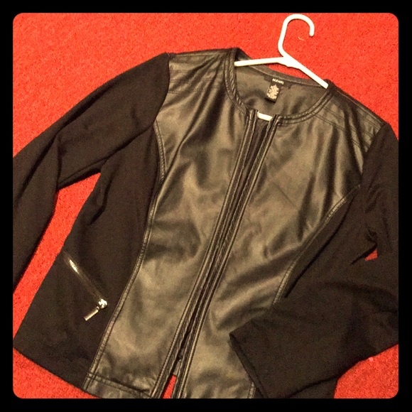 Alfani | Jackets & Coats | Leather Jacket | Poshmark